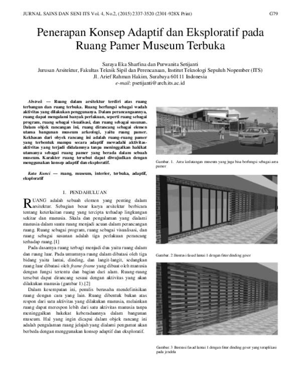 (PDF) Penerapan Konsep Adaptif dan Eksploratif pada Ruang Pamer Museum ...