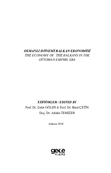 (PDF) Rumeli Sancaklarında Ölçüler ve Tartılar/ Measurements and Scales ...