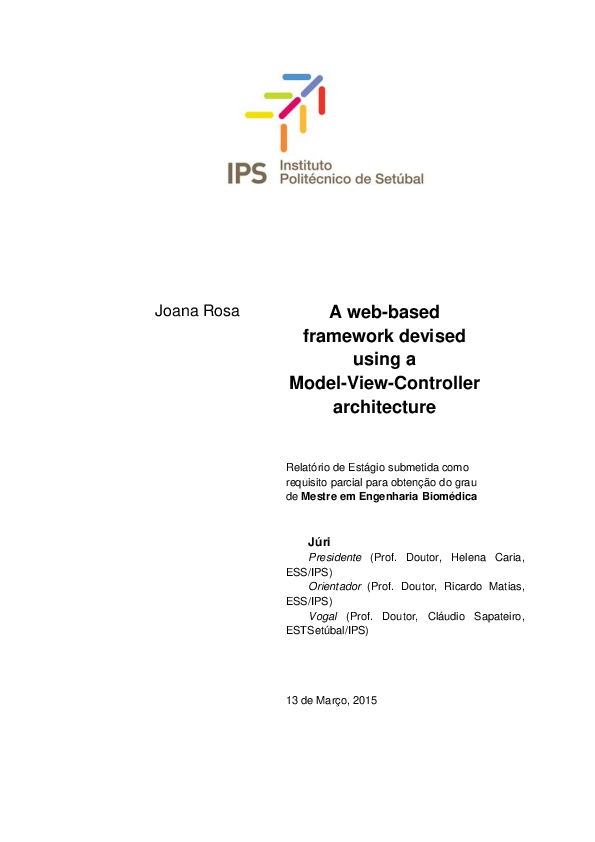 Pdf A Web Based Framework Devised Using A Model View Controller Architecture 7372