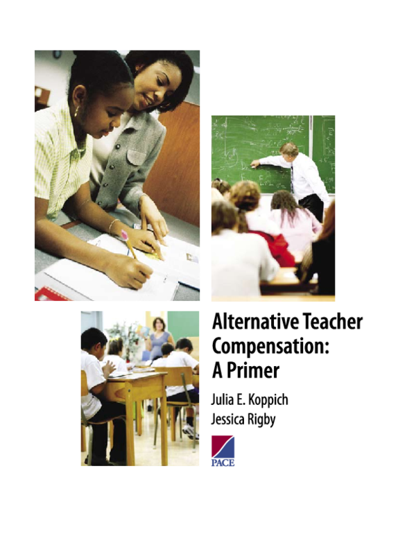 (PDF) Alternative Teacher Compensation: A Primer