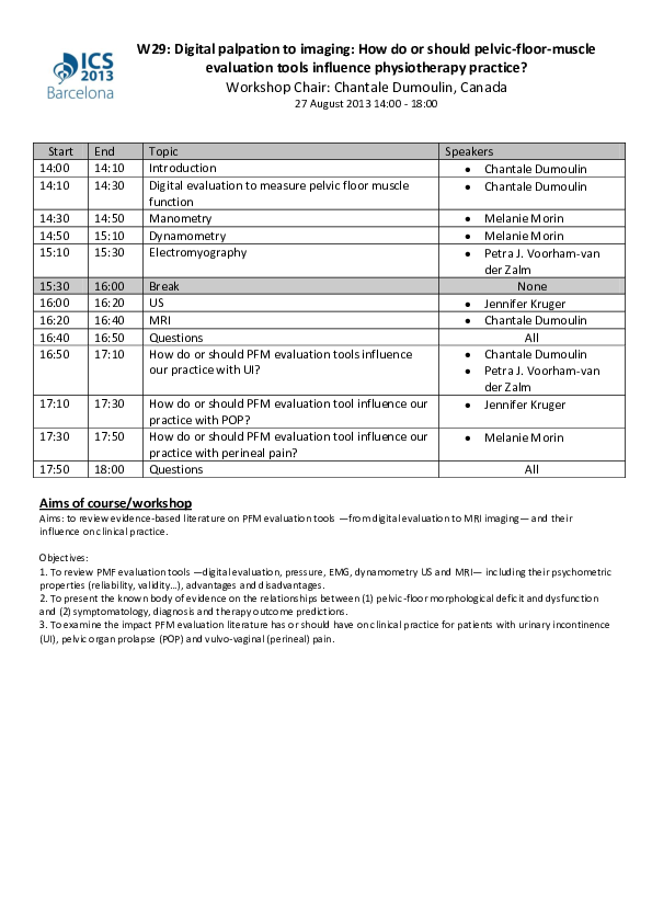 (PDF) W 29 : Digital palpation to imaging : How do or should pelvic ...