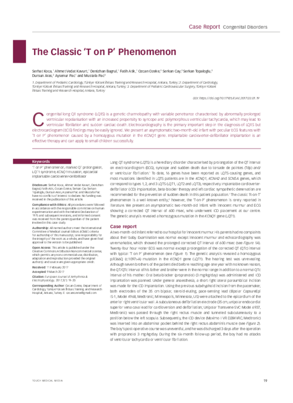 (PDF) The Classic ‘T on P’ Phenomenon