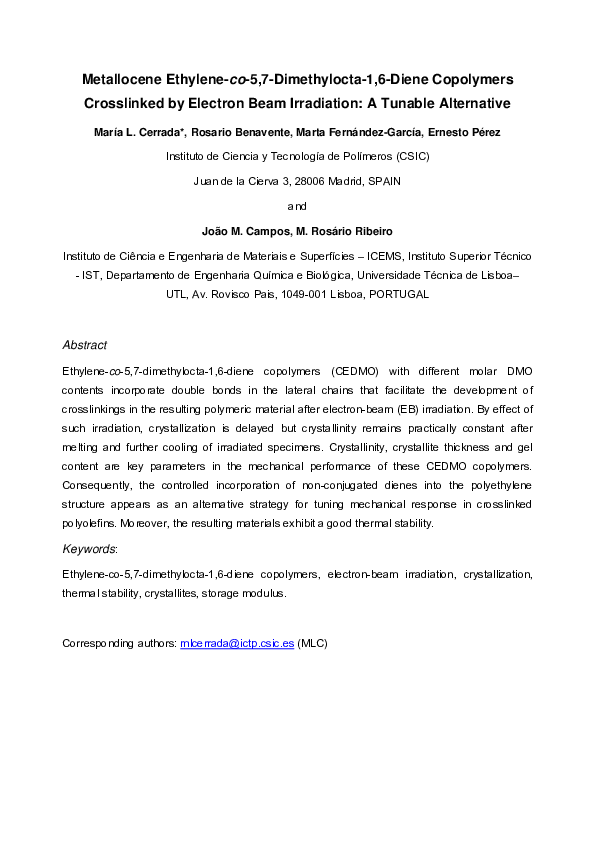 (PDF) Metallocene ethylene-co-(5,7-dimethylocta-1, 6-diene) copolymers ...