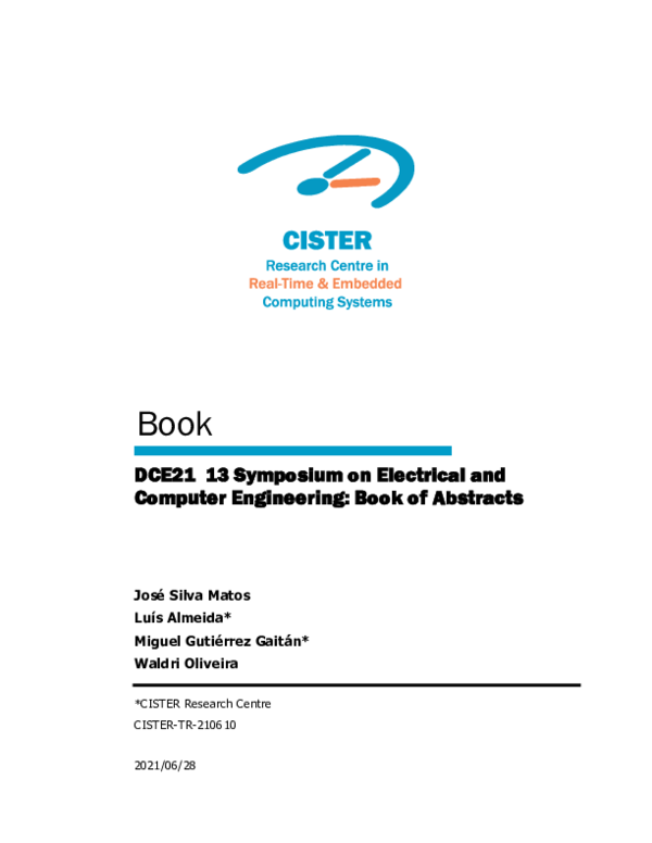 (PDF) DCE21 – Symposium on Electrical and Computer Engineering: Book of ...