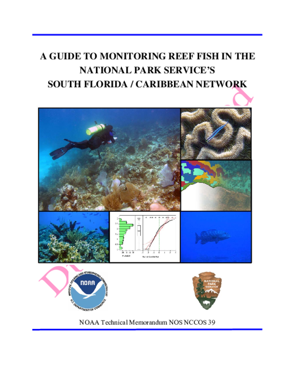 (PDF) A guide to monitoring reef fish in the National Park Service's ...