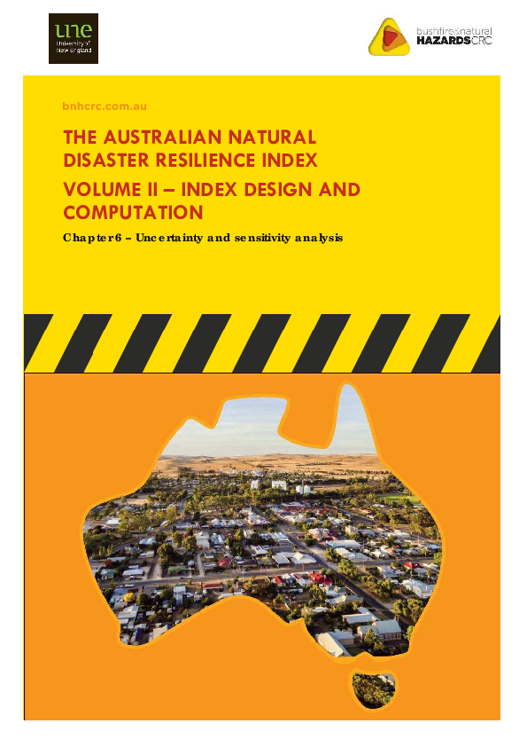 (PDF) The Australian Natural Disaster Resilience Index Volume II ...