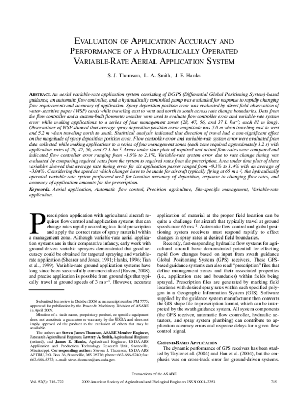 (PDF) Evaluation of Application Accuracy and Performance of a ...