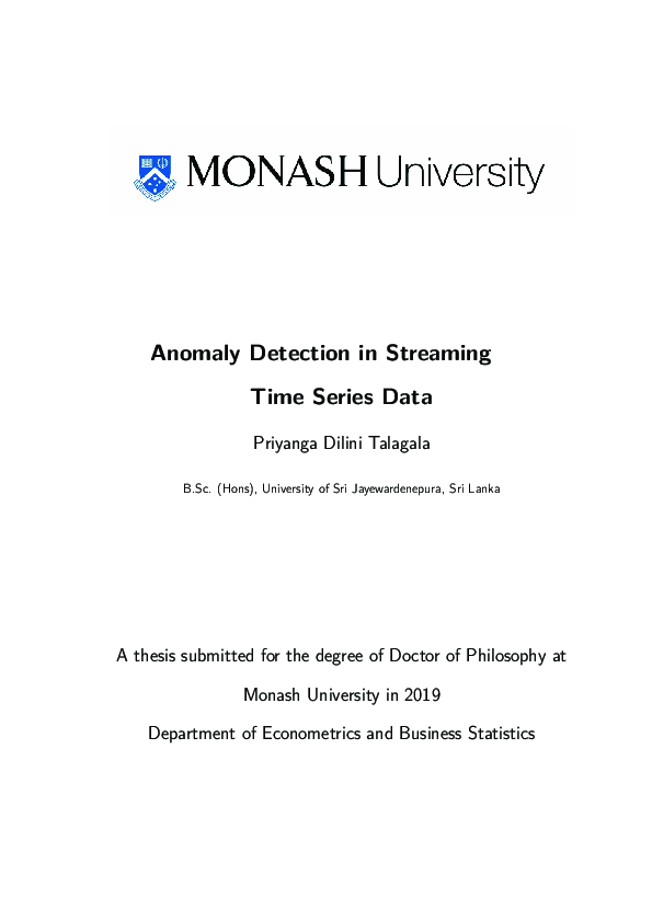(PDF) Anomaly Detection in Streaming Time Series Data | Dilini Talagala - Academia.edu