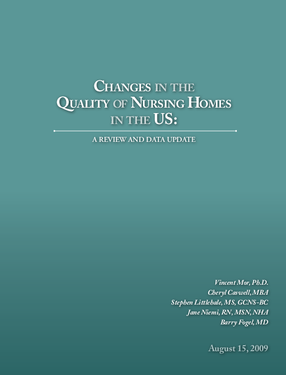 (PDF) Changes in the Quality of nursing homes in the us : A Review And ...