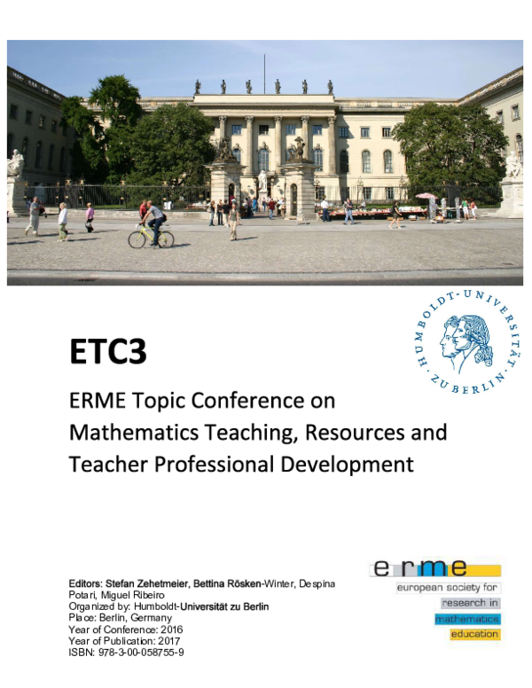 (PDF) Studying secondary workplace into their teaching