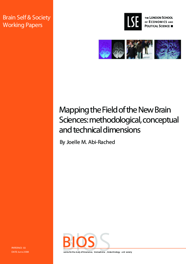 (PDF) Mapping the field of the new brain sciences: methodological ...