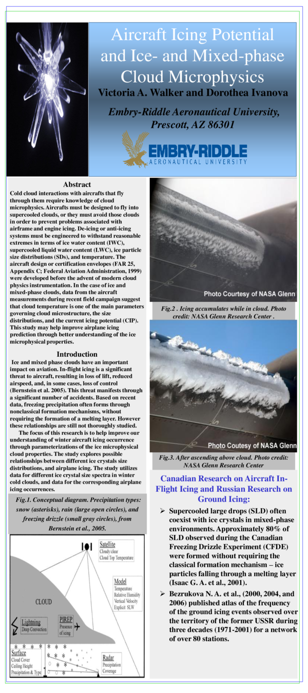 (PDF) Aircraft Icing Potential and Ice- and Mixed-phase Cloud Microphysics
