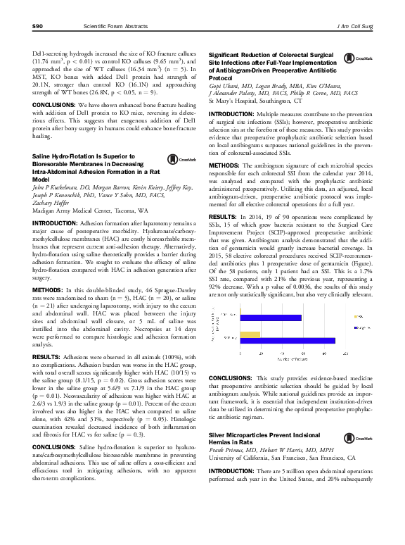 (PDF) Silver Microparticles Prevent Incisional Hernias in Rats