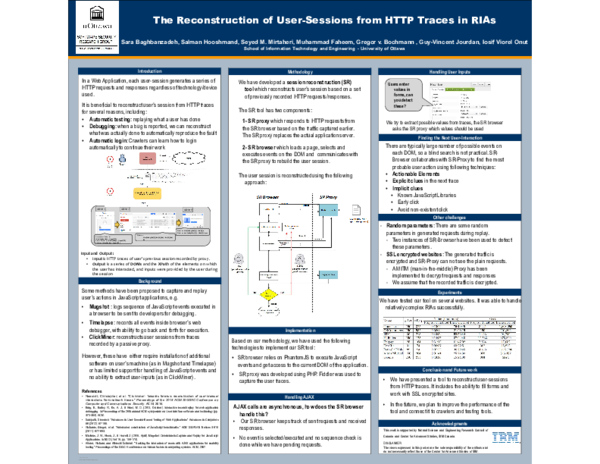 (PDF) The Reconstruction of User-Sessions from HTTP Traces in RIAs