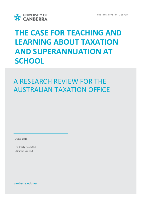 (PDF) The case for teaching and learning about taxation and ...