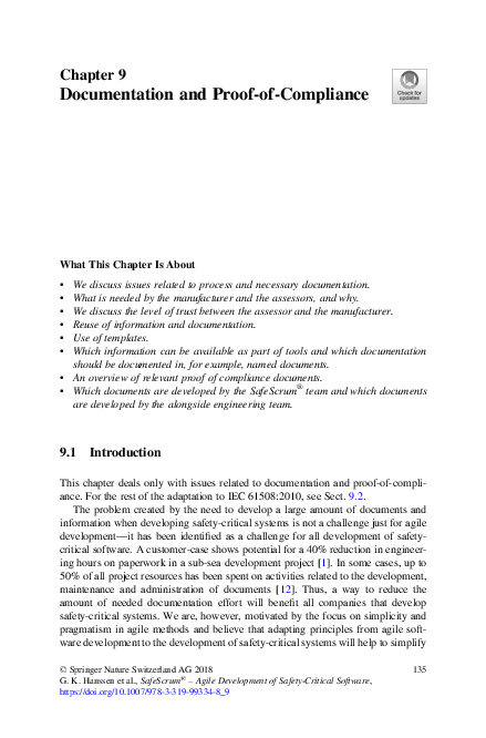 (PDF) Documentation and Proof-of-Compliance