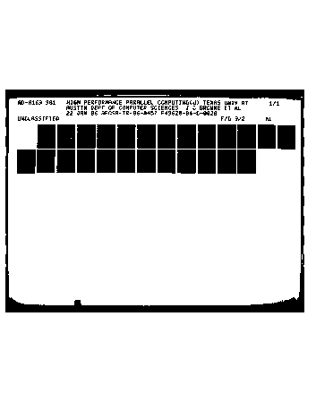 Pdf High Performance Parallel Computing
