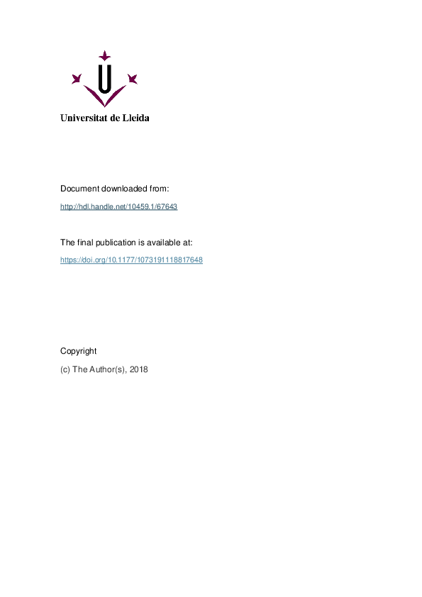(PDF) Recent Stressful Life Events (SLE) and Adolescent Mental Health ...