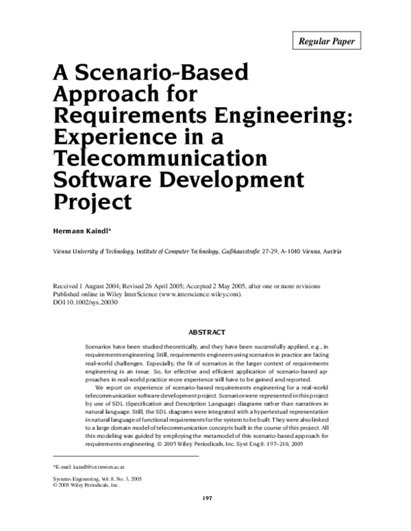 (PDF) A scenario-based approach for requirements engineering ...