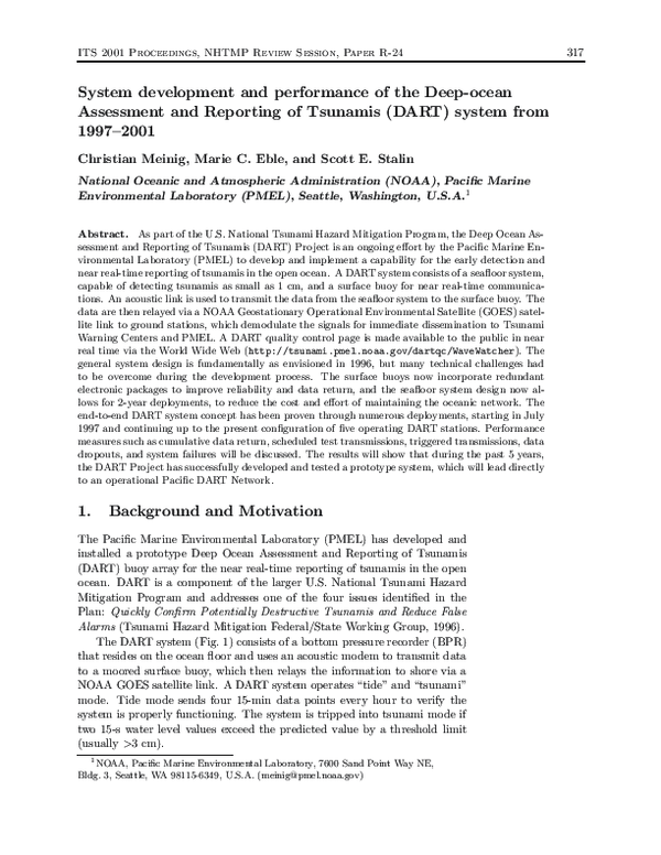 (PDF) System development and performance of the Deep-ocean Assessment ...