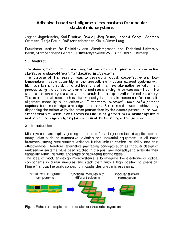 (PDF) Adhesive-based self-alignment mechanisms for modular stacked ...