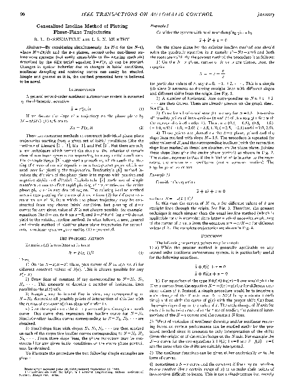 (PDF) Generalized isocline method of plotting phase-plane trajectories