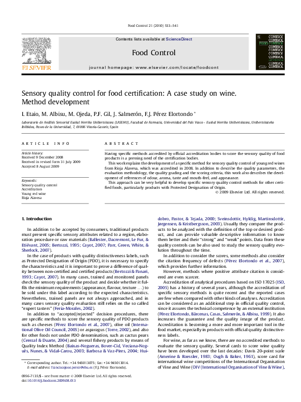 pdf-sensory-quality-control-for-food-certification-a-case-study-on