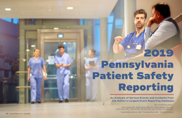 (PDF) 2019 Pennsylvania Patient Safety Reporting: An Analysis of ...