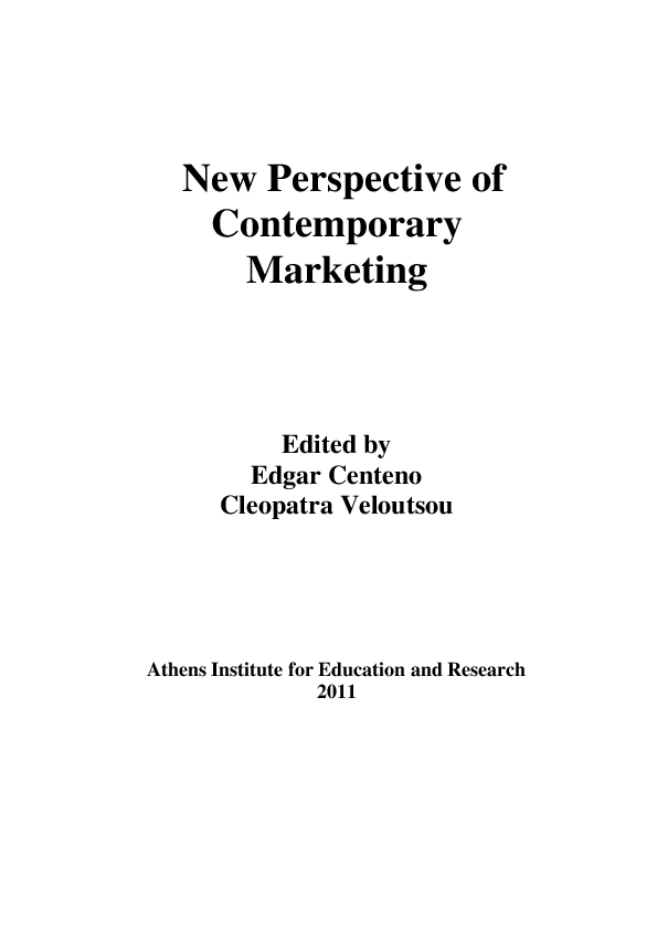 (PDF) New Perspective of Contemporary Marketing