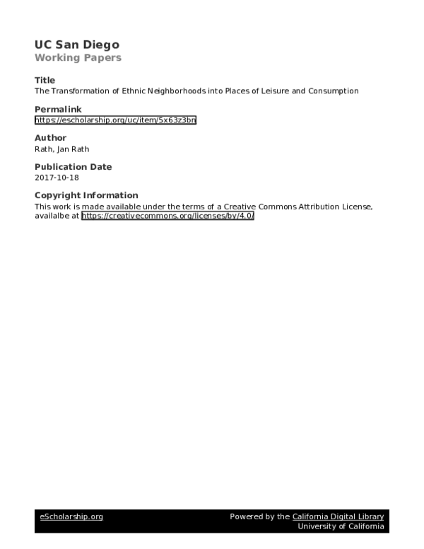 (PDF) Working Papers template