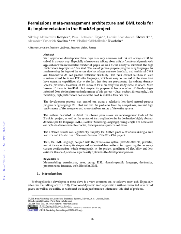 (PDF) Permissions meta-management architecture and BML tools for its ...