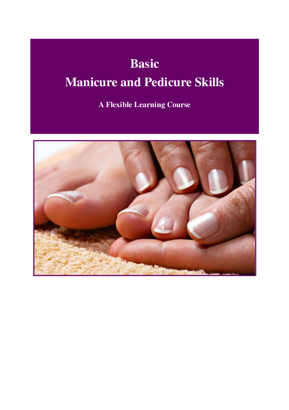 (PDF) Basic Manicure and Pedicure Skills: A Flexible Learning Course