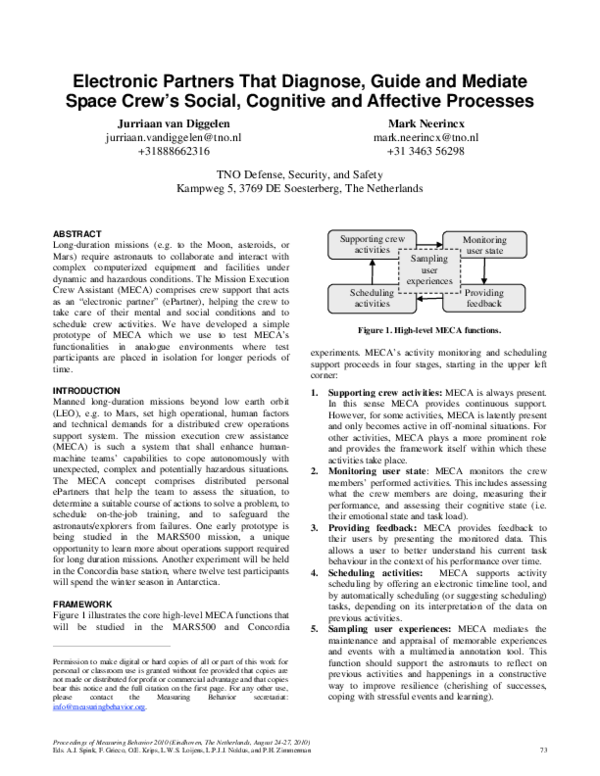 (PDF) TNO Defense, Security, and Safety