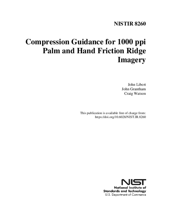 (PDF) Compression guidance for 1000 ppi palm and hand friction ridge ...
