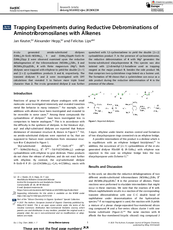 (PDF) Trapping Experiments during Reductive Debrominations of ...