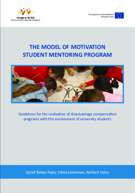(PDF) The model of Motivation Student Mentoring Program: Guidelines for ...
