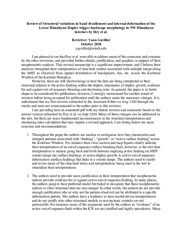 (PDF) Structural variations in basal decollement and internal ...
