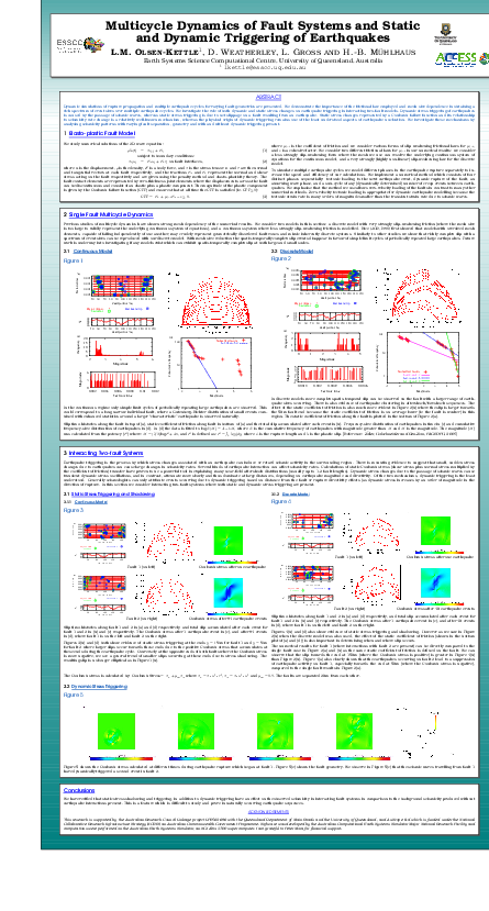 (PDF) Multicycle dynamics of fault systems and static and dynamic ...