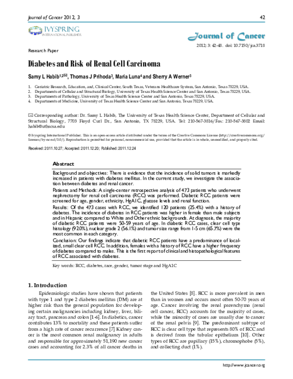 (PDF) Journal of Cancer