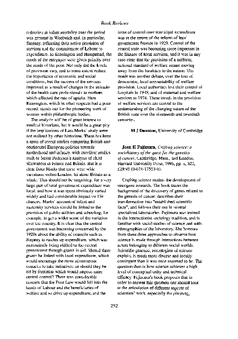 (PDF) Crafting science: A sociohistory of the quest for the genetics of ...