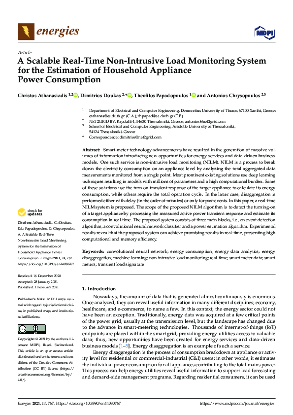 (PDF) A Scalable Real-Time Non-Intrusive Load Monitoring System for the ...