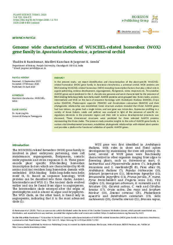 (PDF) Plant Science Today