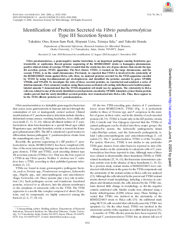 (PDF) The Type III Secretion System