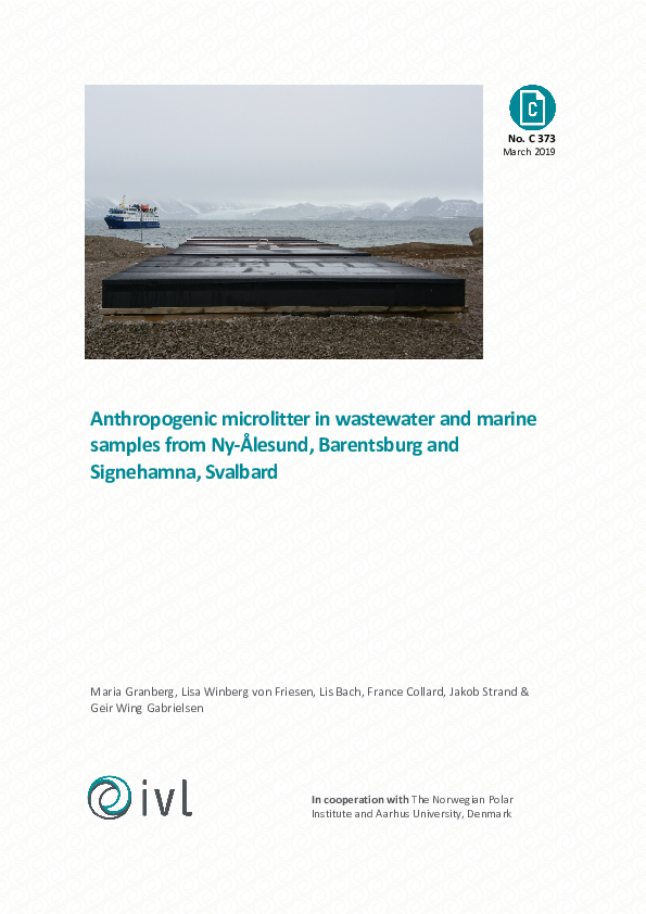 (PDF) Anthropogenic microlitter in wastewater and marine samples from ...