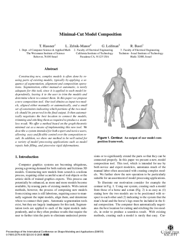 (PDF) Minimal-cut model composition