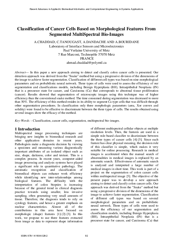 Pdf Extracted Haralicks Texture Features And Morphological