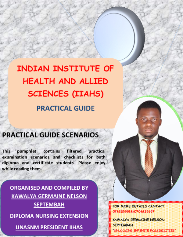(PDF) PRACTICAL GUIDE SCENARIOS