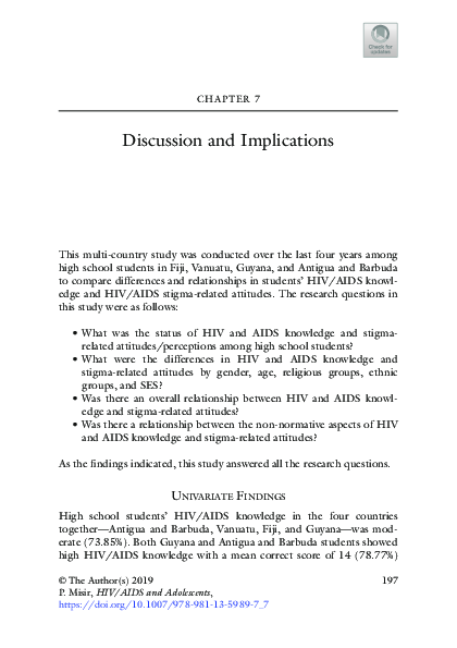 (PDF) Discussion and Implications