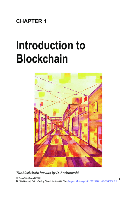 (PDF) Introduction to Blockchain