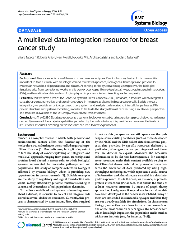 (PDF) DATABASE Open Access Database